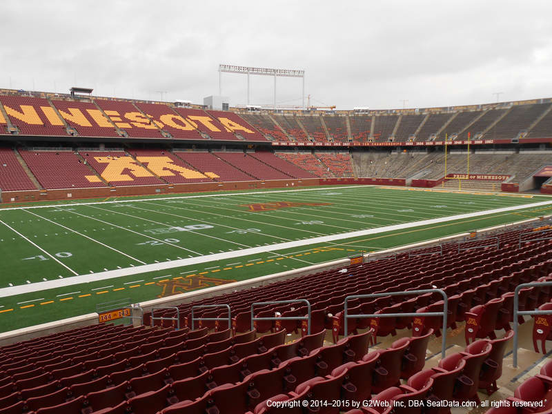 Tcf Bank Stadium Seating Chart